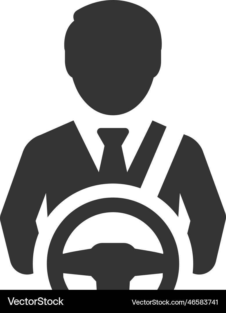 Car driver icon Royalty Free Vector Image - VectorStock