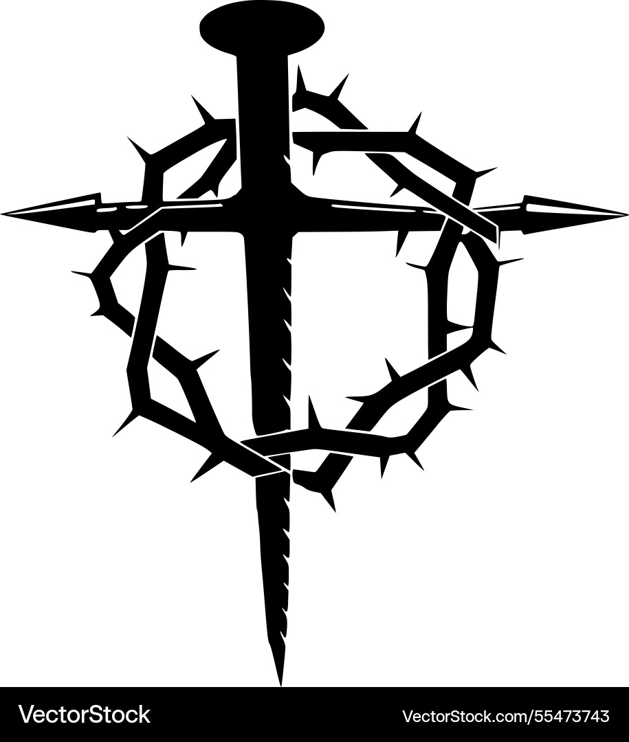 Jesus cross graph svgjesus svg Royalty Free Vector Image