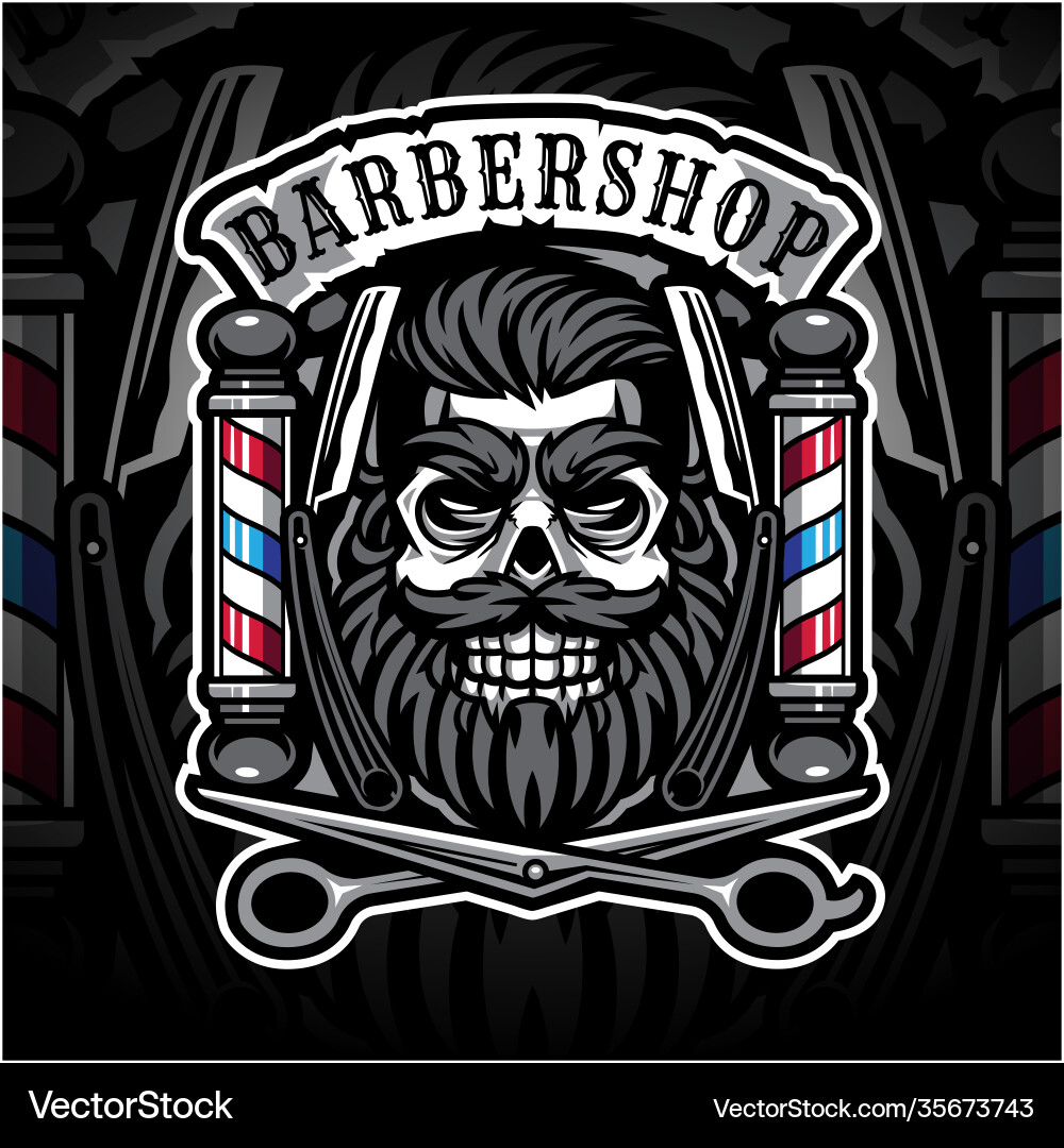 Barber shop identity Vector Images & Graphics for Commercial Use ...