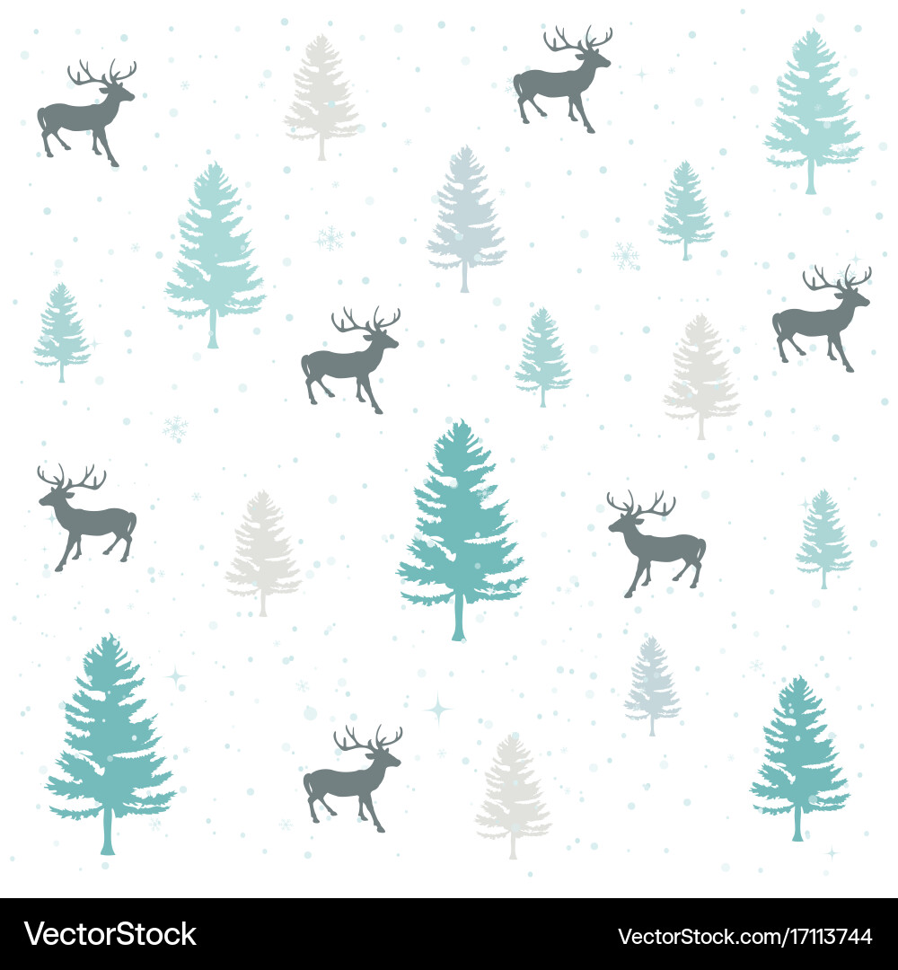 Christmas Ornament Seamless Pattern Royalty Free Vector