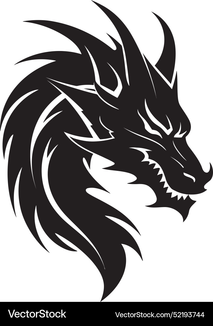 Dragons resurgencethe dragon and the phoenix Vector Image