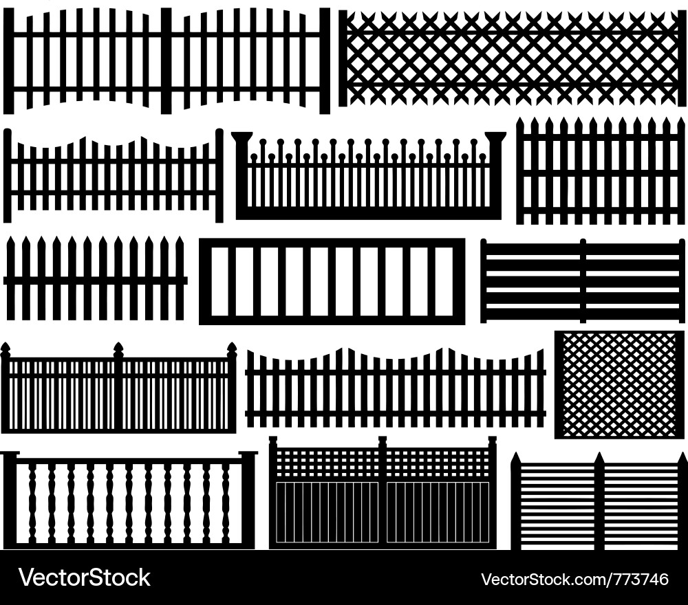 Picket Fence Vector Images (over 7,200)