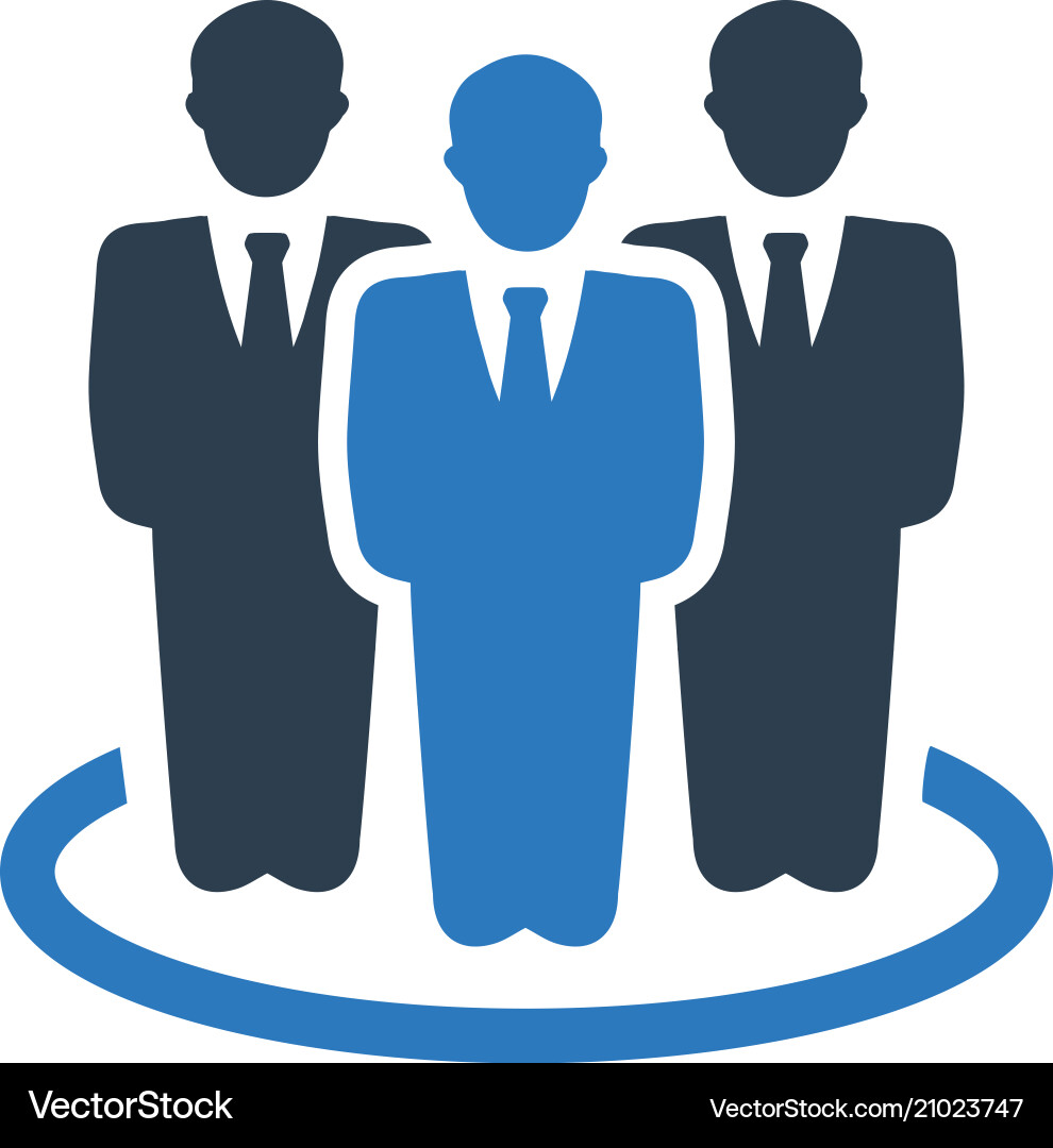 Business group icon Royalty Free Vector Image - VectorStock