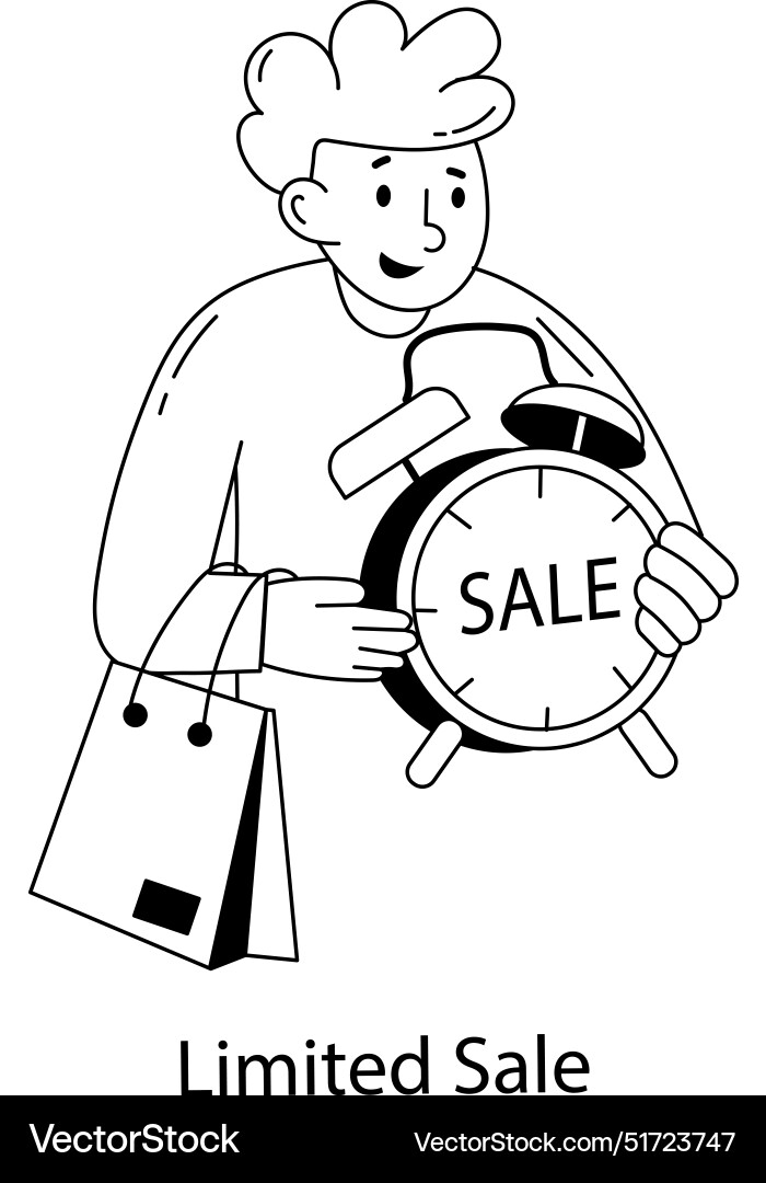 Limited sale Royalty Free Vector Image - VectorStock