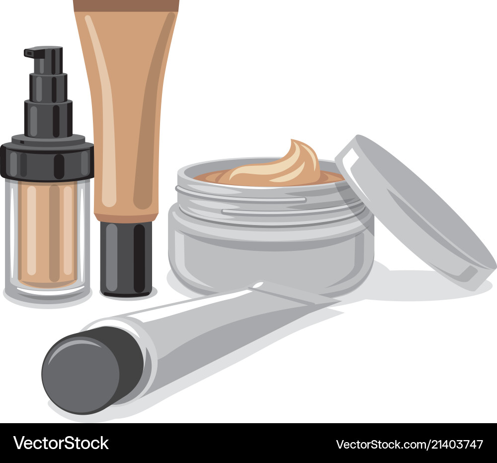 Skin care moisturizers Royalty Free Vector Image