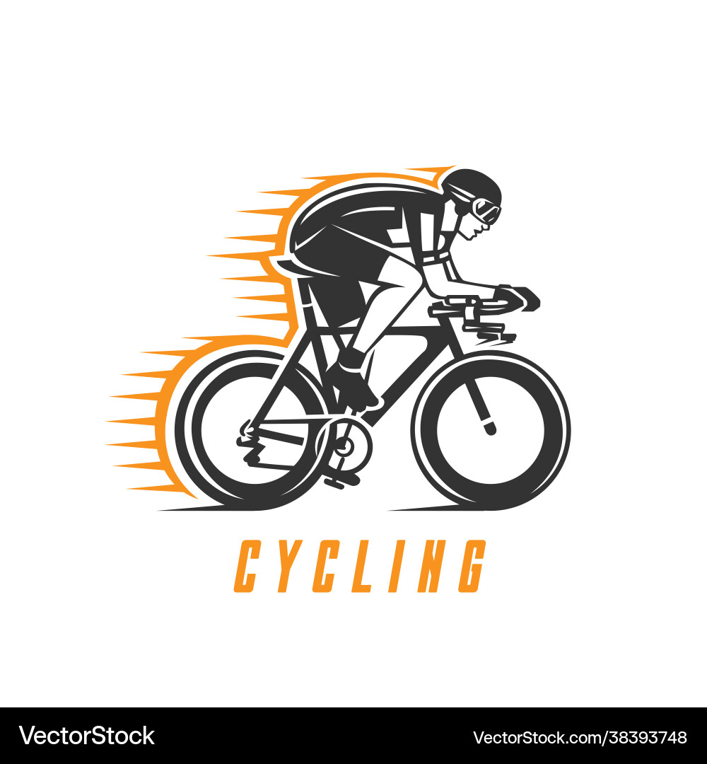 Cycling Race Symbol Royalty Free Vector Image - VectorStock