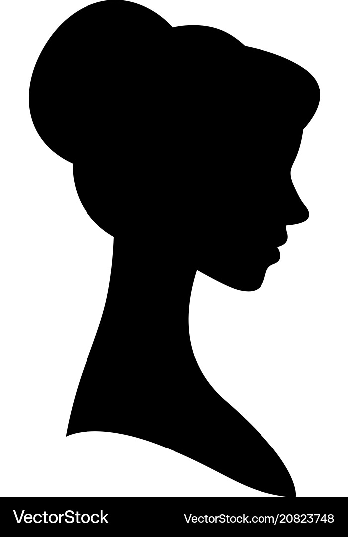 Silhouette Profile Woman