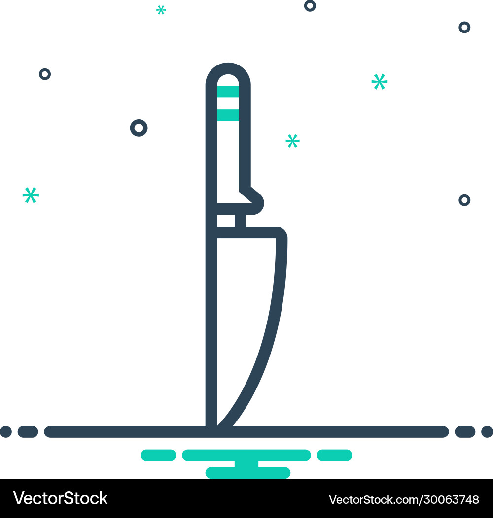Knife Royalty Free Vector Image - VectorStock