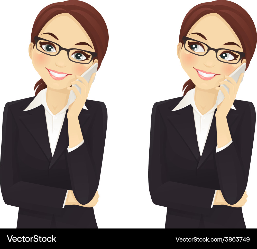 Phone talking Royalty Free Vector Image - VectorStock