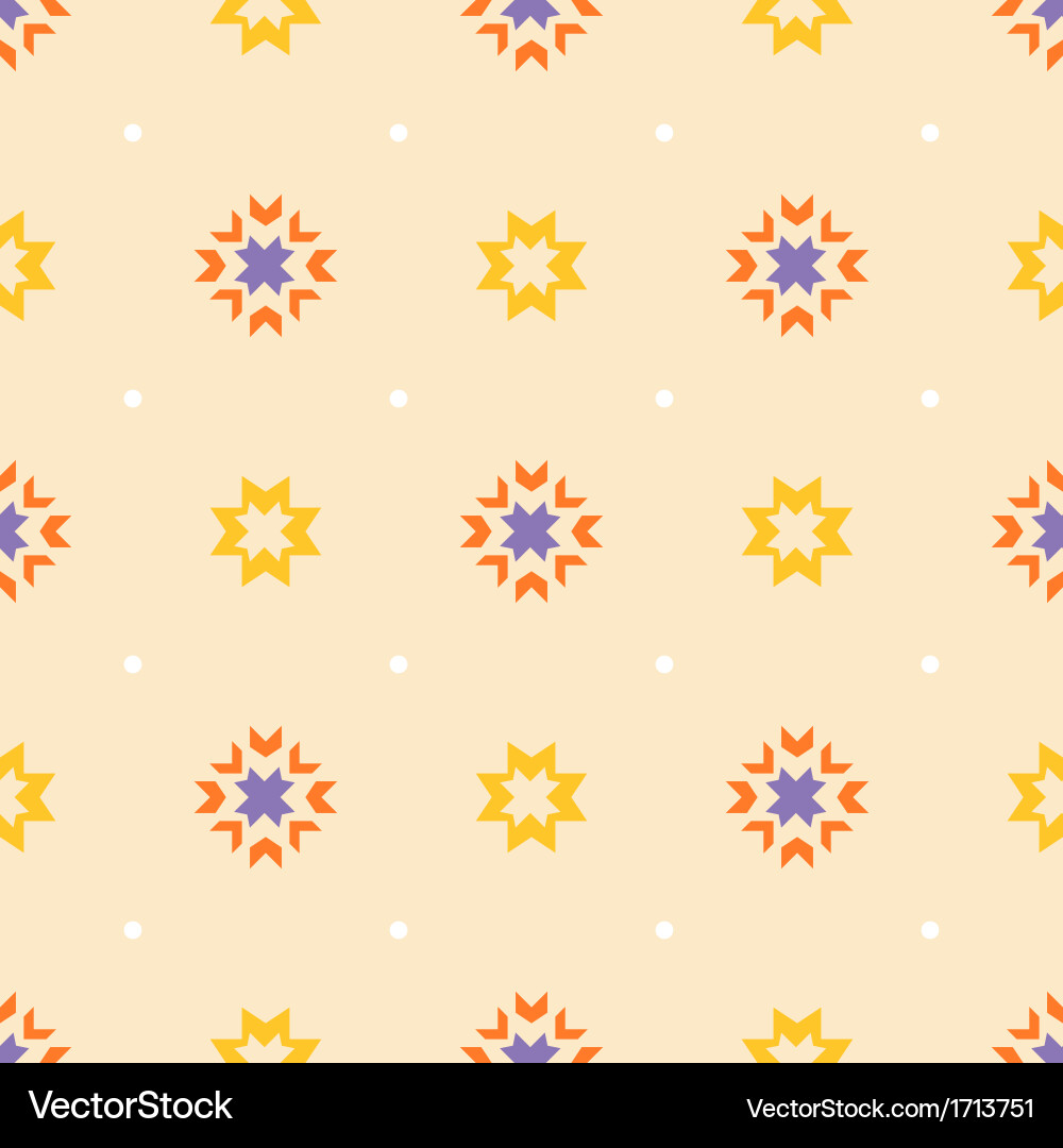 Geometric Ornament Pattern Royalty Free Vector Image
