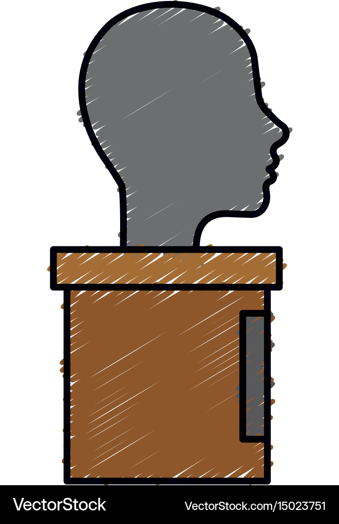 Human head icon Royalty Free Vector Image - VectorStock