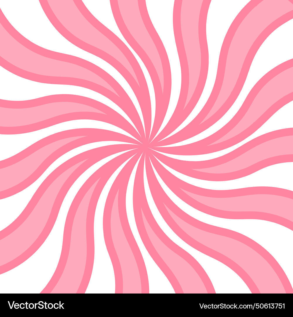 Y2K Candy Spiral Background Royalty Free Vector Image