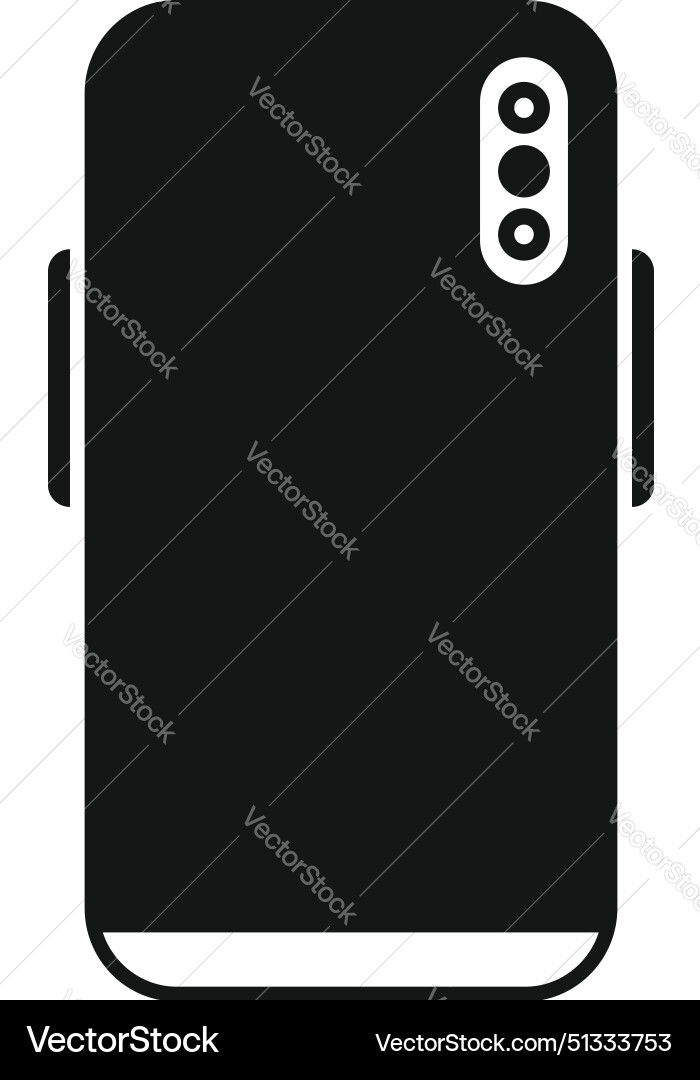 A contemporary smartphone Royalty Free Vector Image