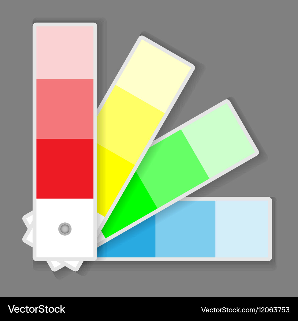 Color palette Royalty Free Vector Image - VectorStock