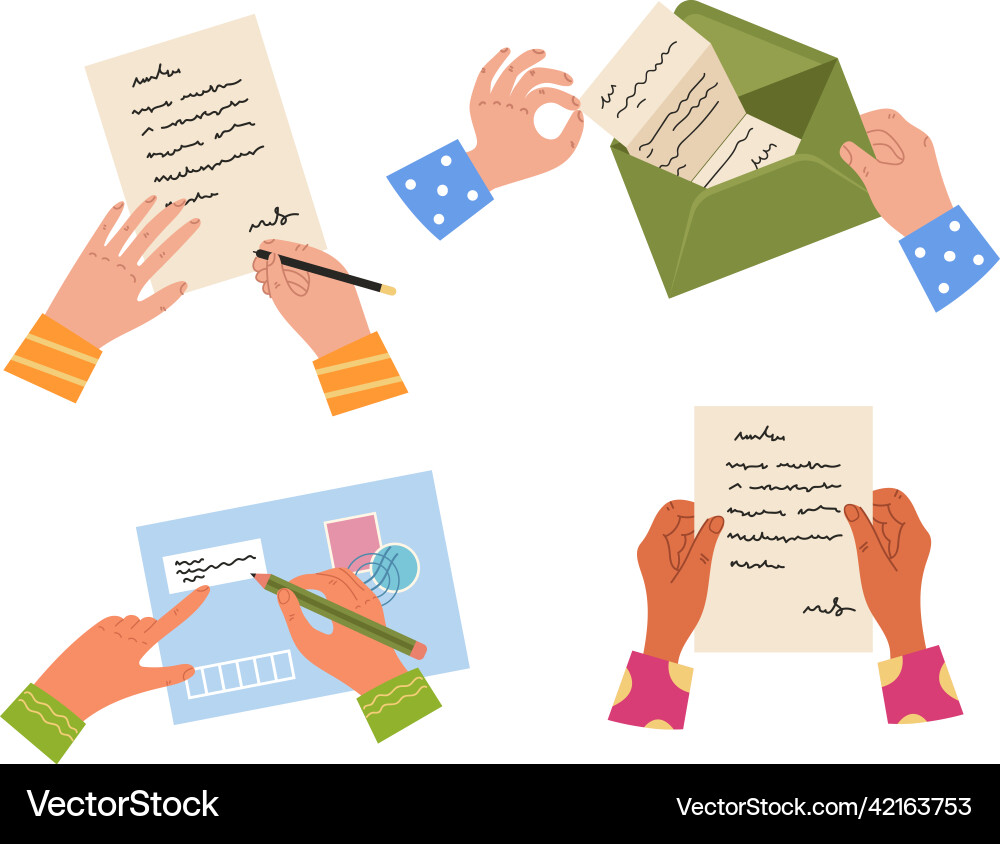 Human people hands Royalty Free Vector Image - VectorStock