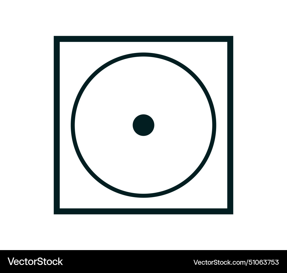 Spittoon or cuspidor symbol Royalty Free Vector Image