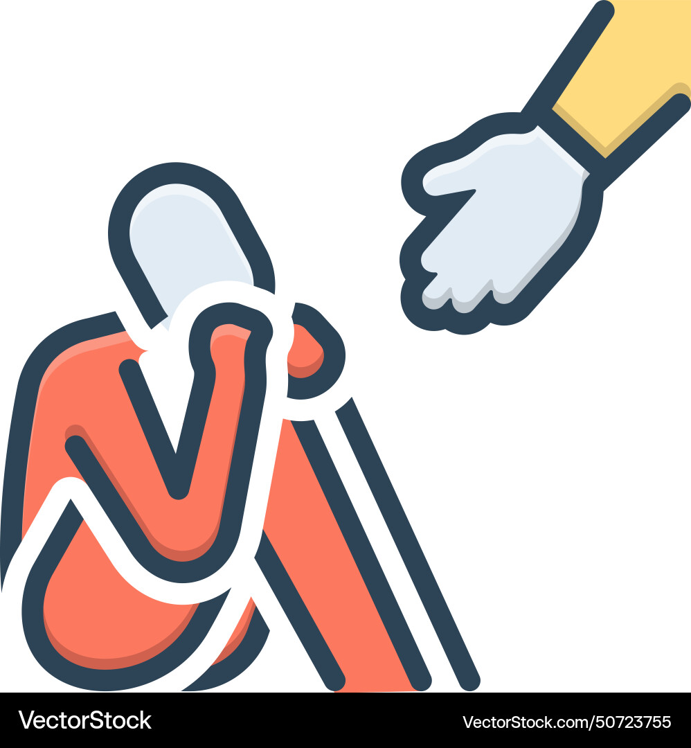 Psychological help Royalty Free Vector Image - VectorStock