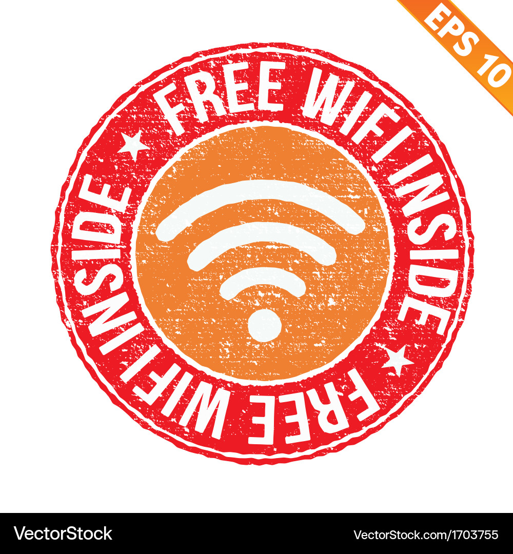Wifi Sticker Wireless Vector Images (over 1,300)