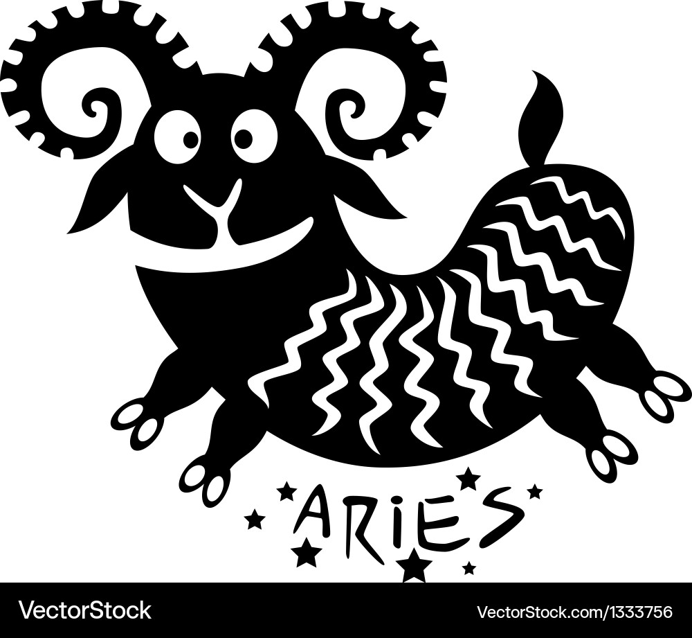 Aries Royalty Free Vector Image - VectorStock