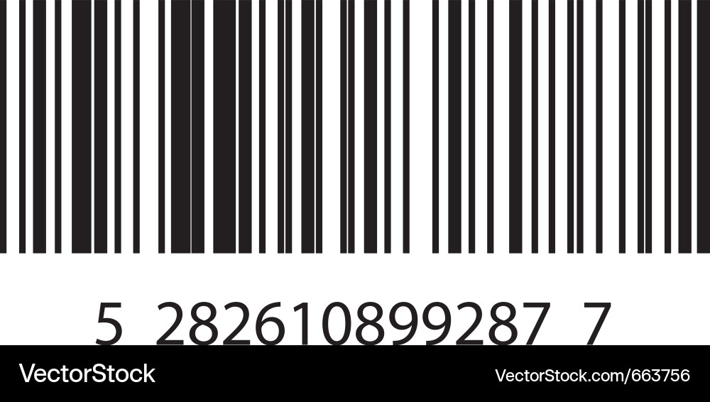 Barcode Royalty Free Vector Image - VectorStock