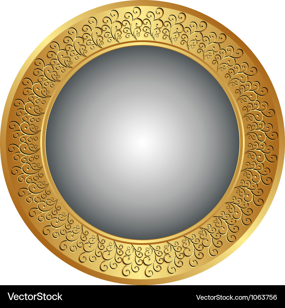 Round background Royalty Free Vector Image - VectorStock