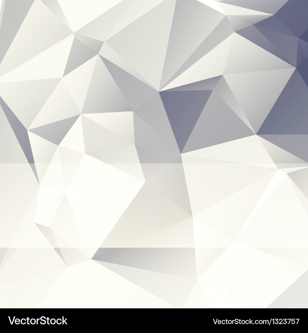 Geometric Paper Triangles Background Royalty Free Vector