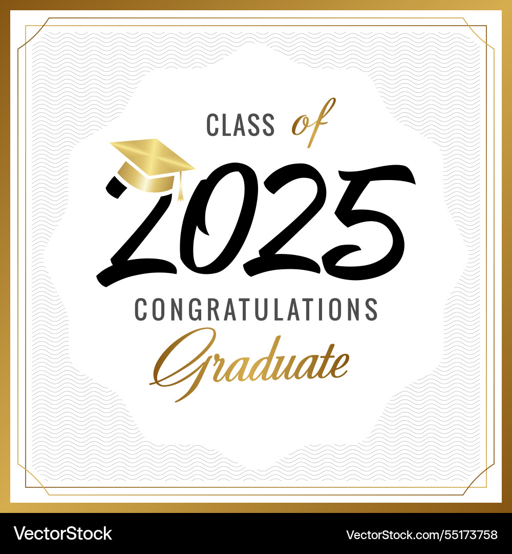 2025 square certificate design Royalty Free Vector Image