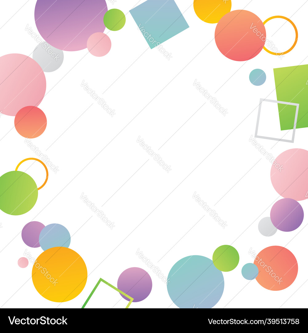 Abstract circle template background Royalty Free Vector