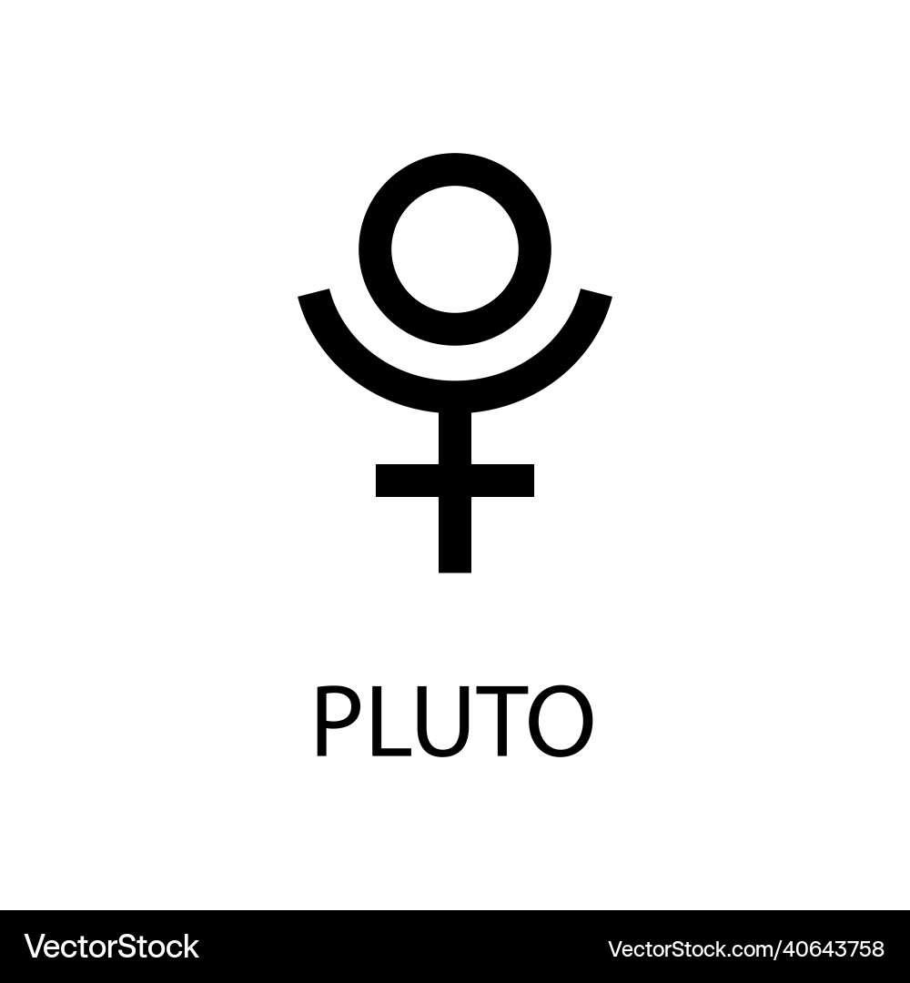 Pluto Planet Symbol Pluto Astrology Symbol Worldwide Ancient Symbols