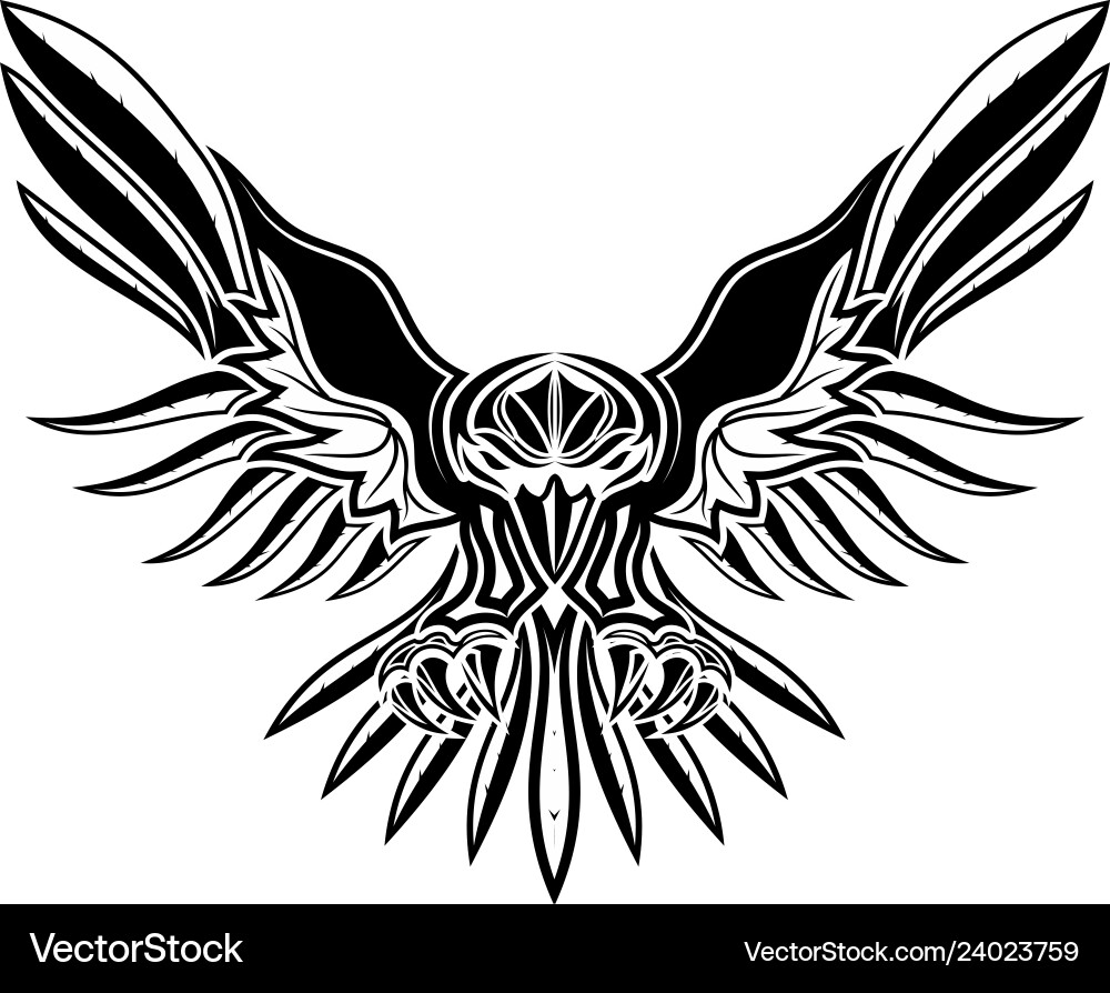 Raven 0009 Royalty Free Vector Image - VectorStock