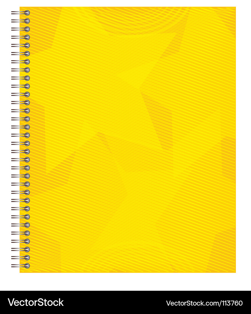 Colorful School Book Cover Royalty Free Vector Image