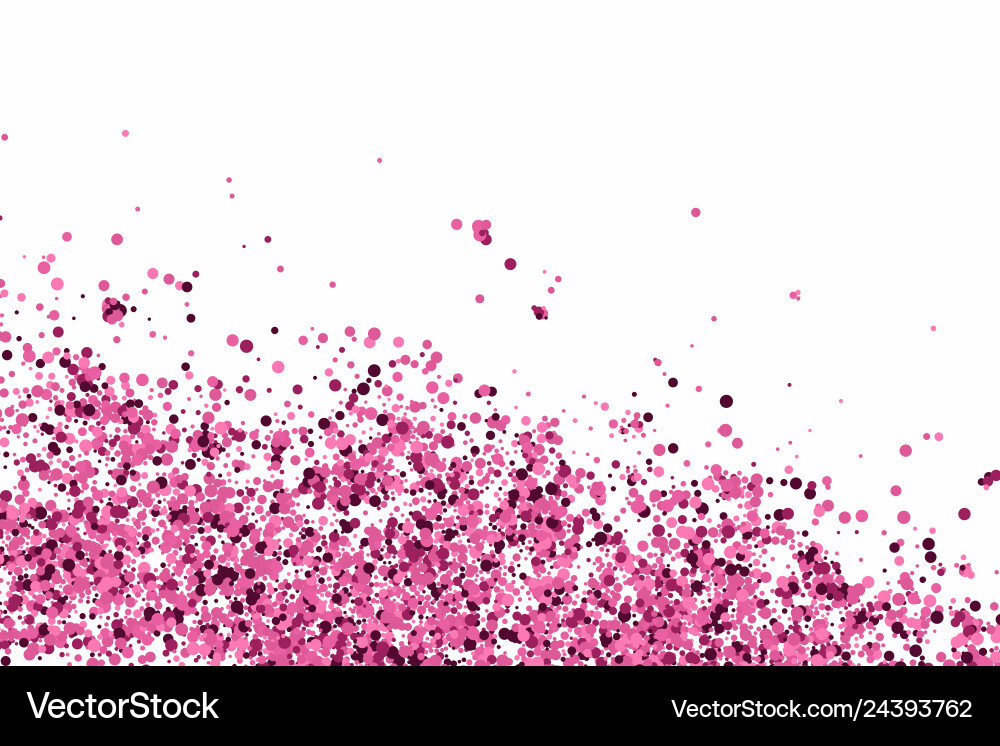 Glitter eye makeup texture isolated on white Vector Image