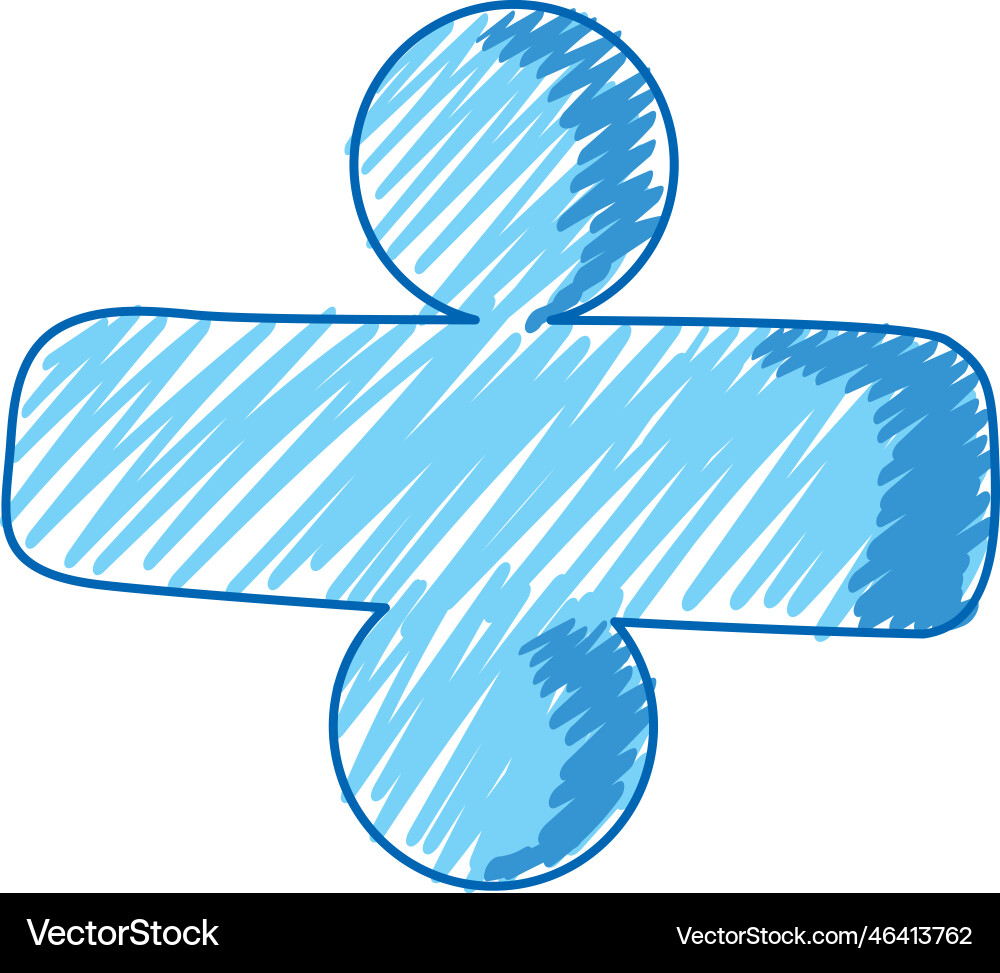 Math division sign symbol in pencil colour sketch Vector Image