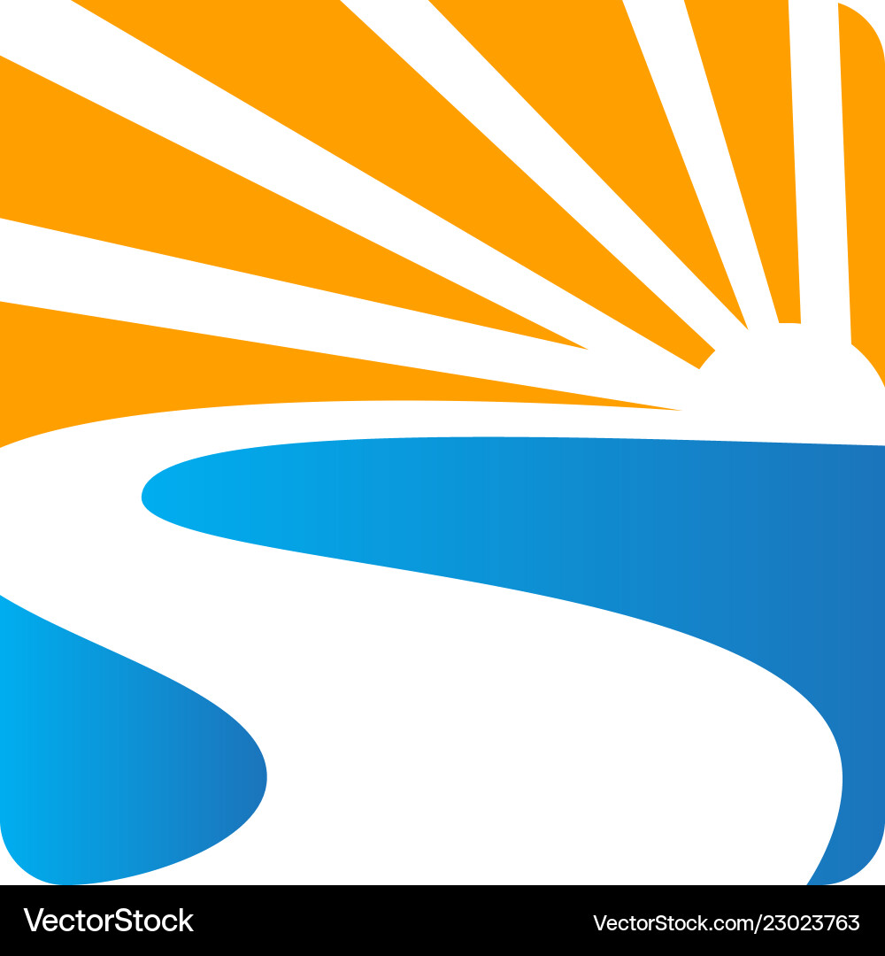 Road Shine Logo - Pathway Royalty Free Vector Image