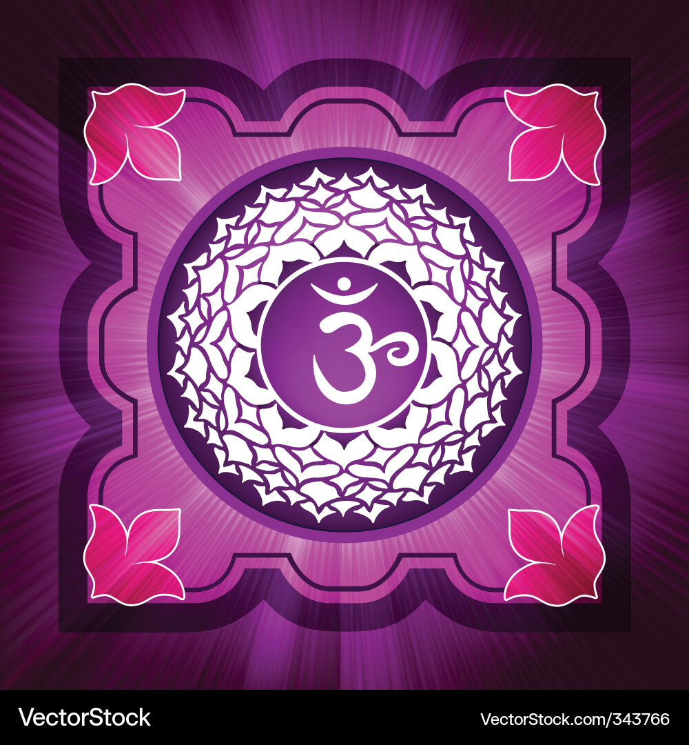 Cosmic Mandala Symmetry Royalty Free Vector Image