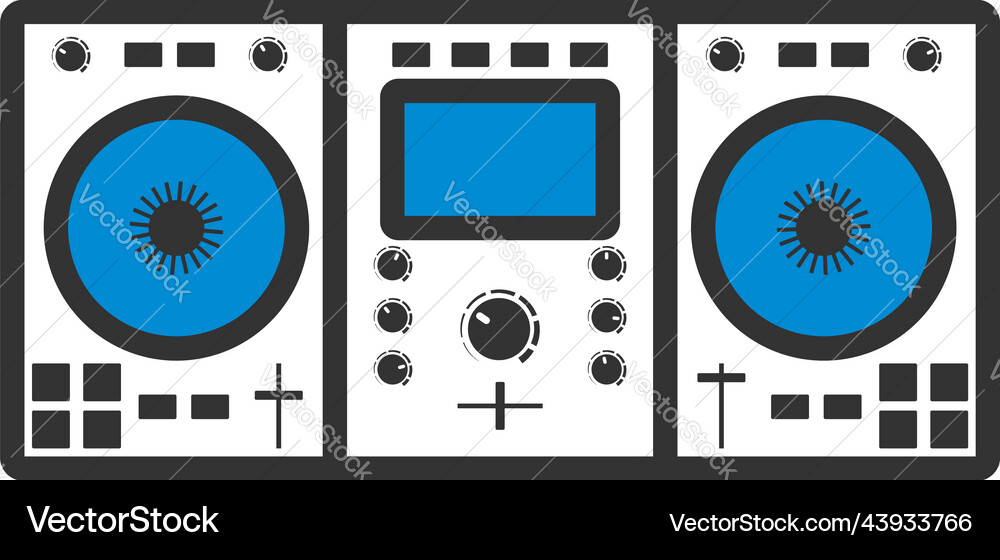 Dj icon Royalty Free Vector Image - VectorStock