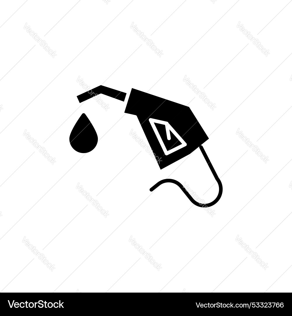 Fuel icon isolated on white background Royalty Free Vector