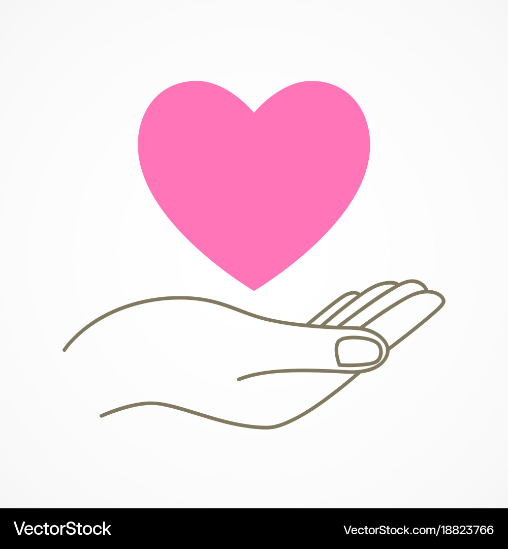 Touching Heart Logo