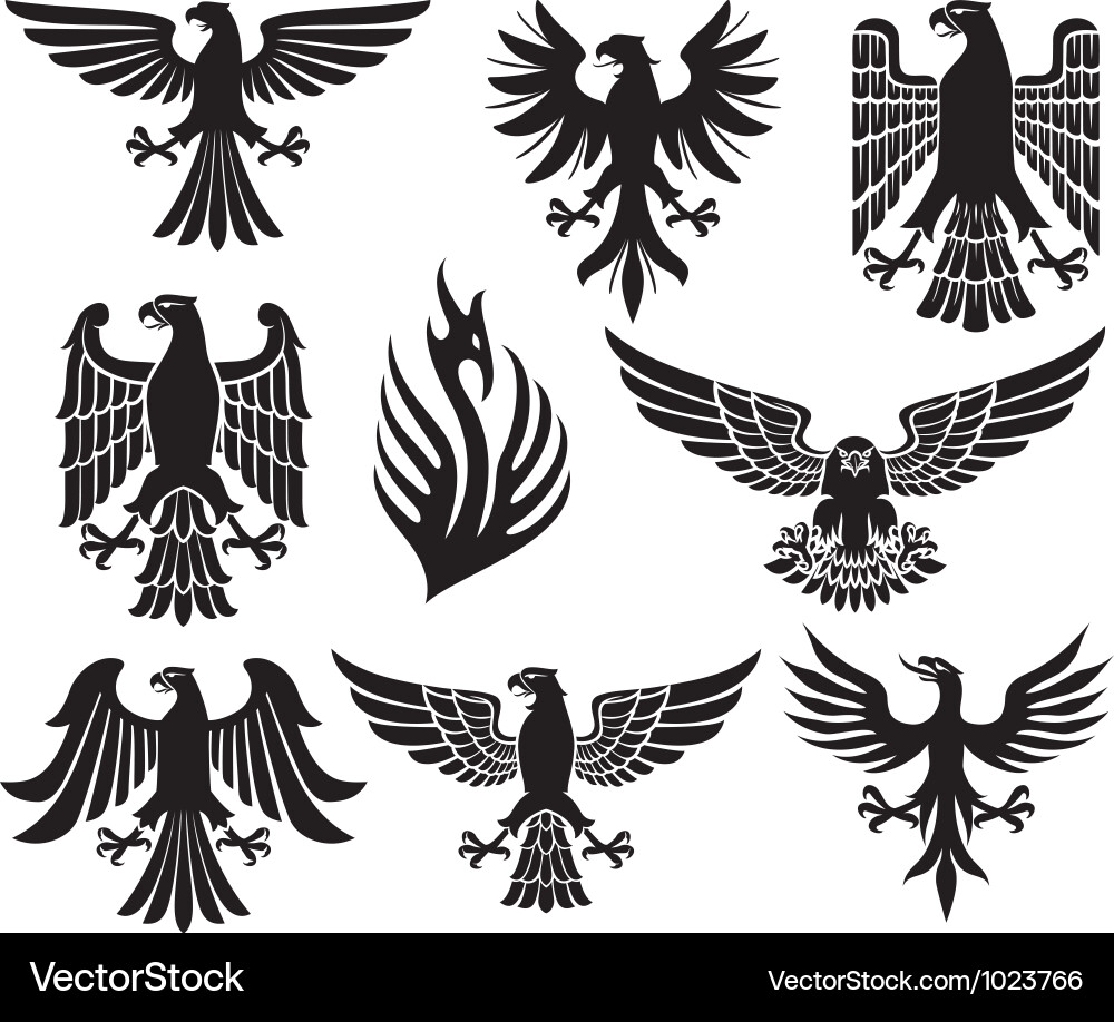 Coat of Arms Phoenix Vector Images (over 170)
