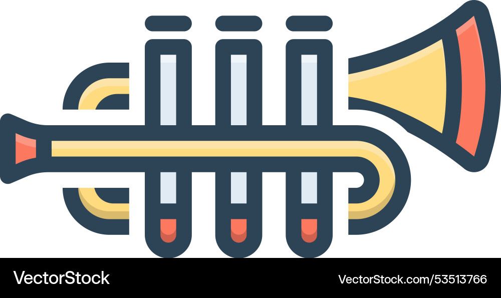 Trumpet Royalty Free Vector Image - VectorStock
