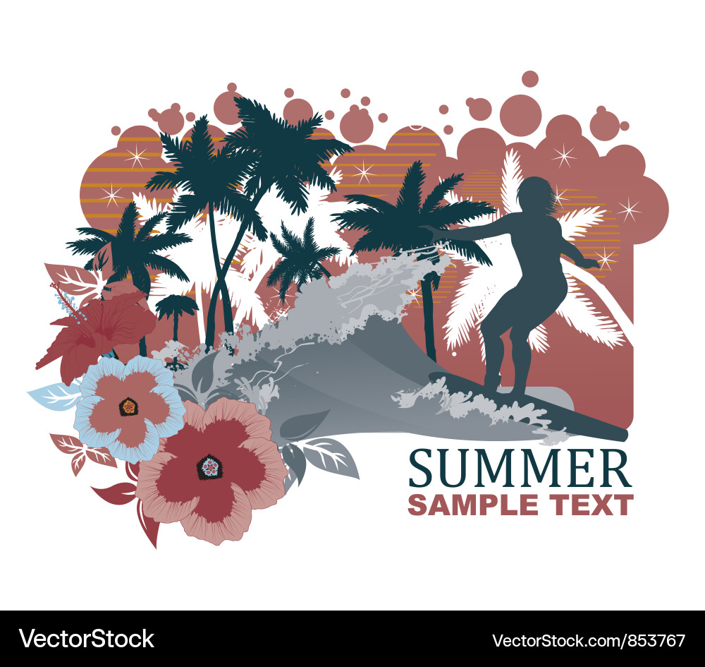 Summer Royalty Free Vector Image - VectorStock