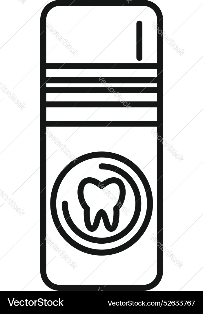 Toothpaste tube containing fluoride for protecting