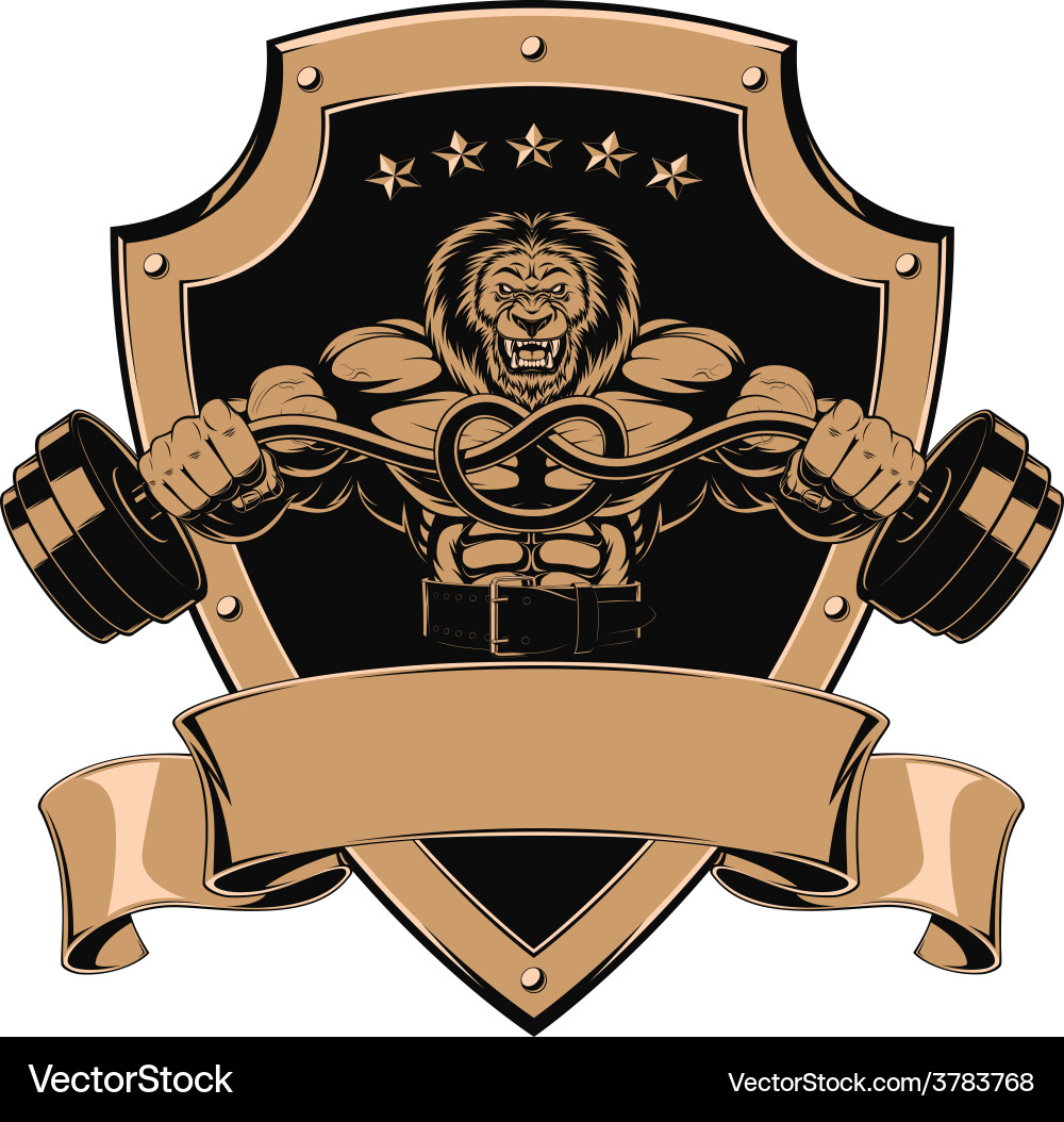 Angry lion Royalty Free Vector Image - VectorStock