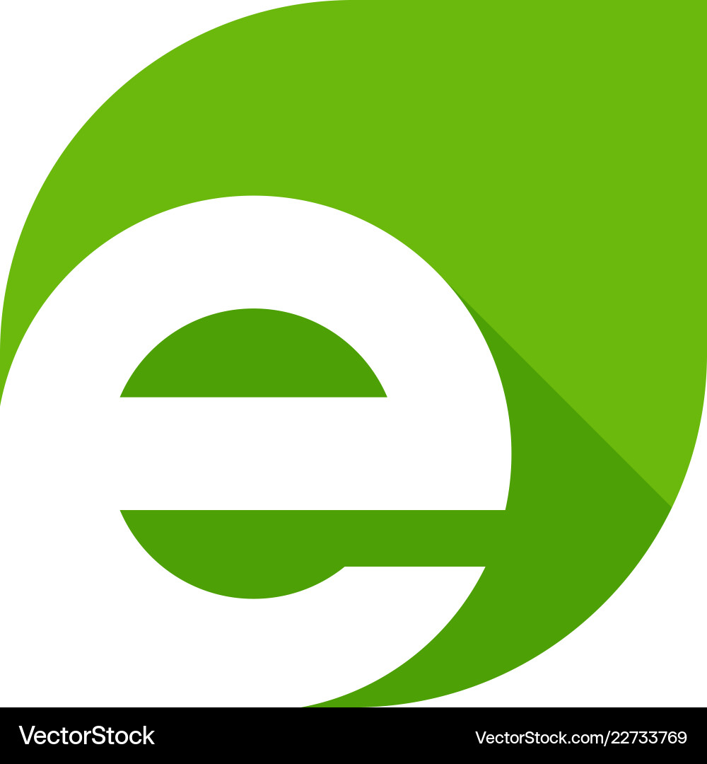 Green E Logo