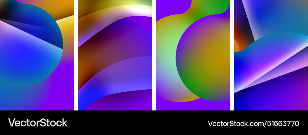 Abstract colors backgrounds Royalty Free Vector Image