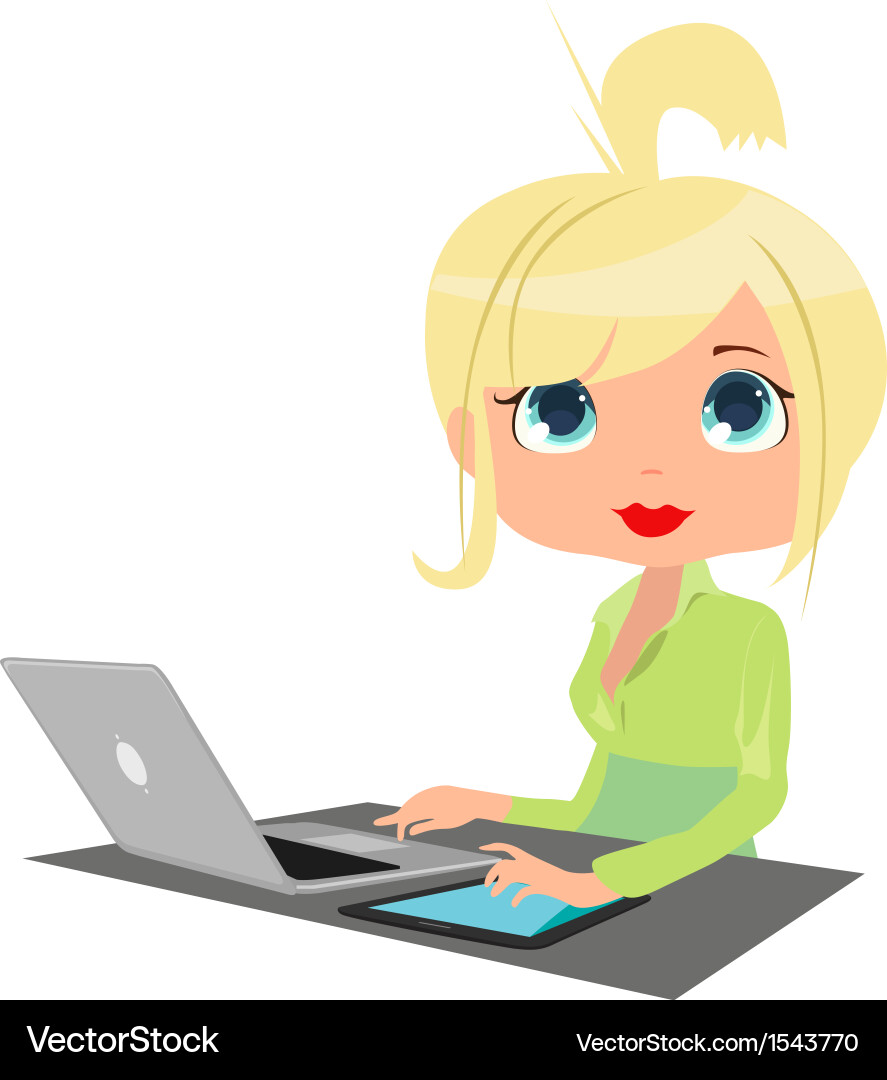 Office Executive Clipart Partners, Coworkers, Colleagues Flat Vector