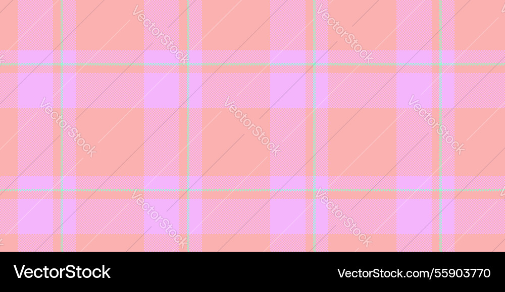 Pastel pink and lavender plaid pattern perfect Vector Image