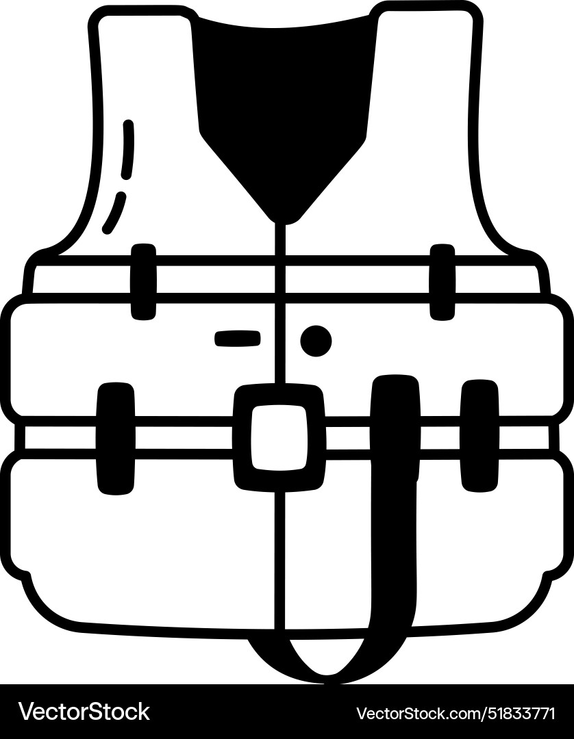 Safety vest Royalty Free Vector Image - VectorStock