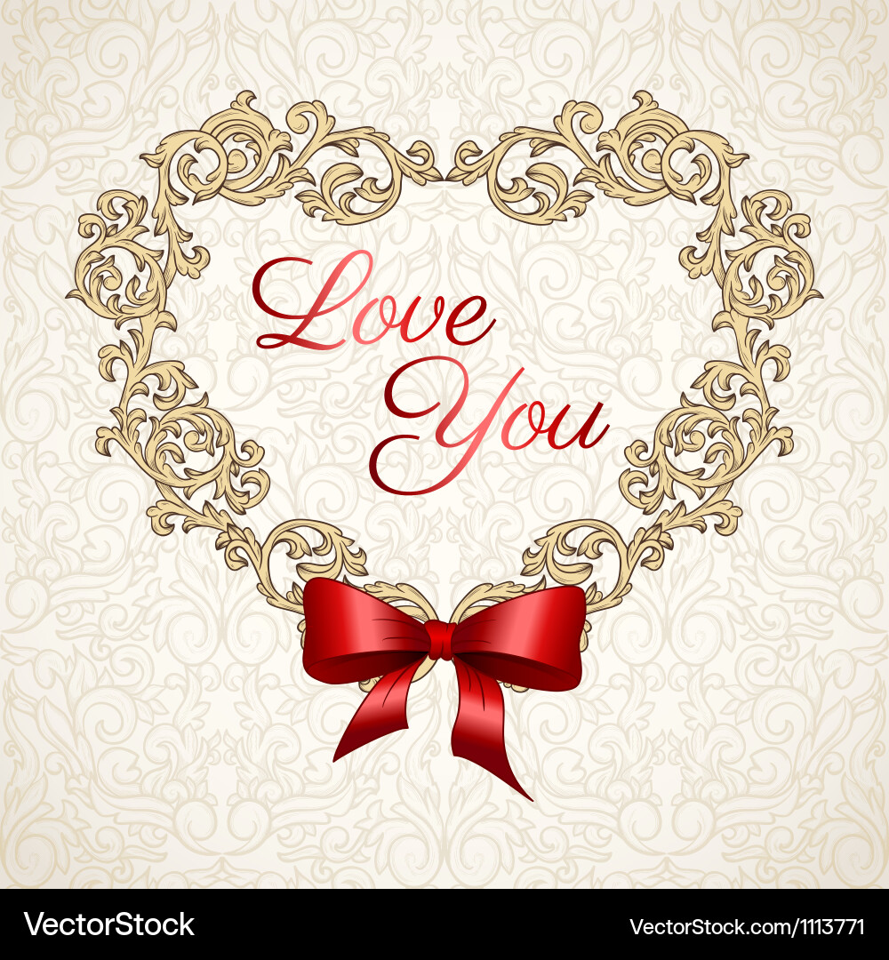 Valentine background Royalty Free Vector Image