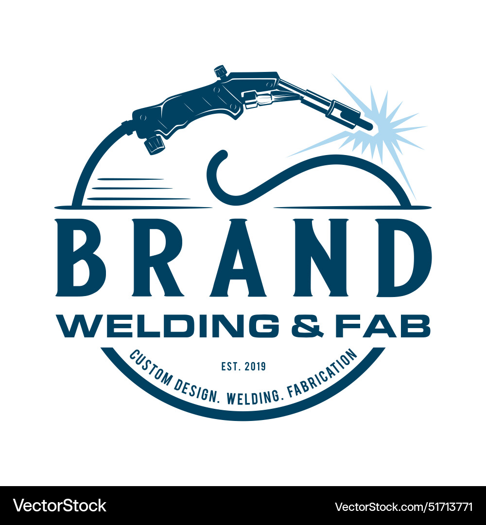 Welding logo Royalty Free Vector Image - VectorStock